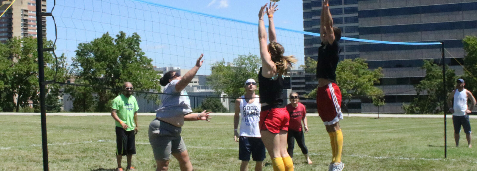 Grass Volleyball - KC Crew Sports and Events