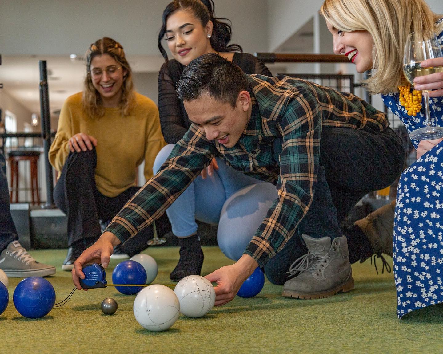 Bocce Learn to Play Happy Hour - KC Crew Sports and Events